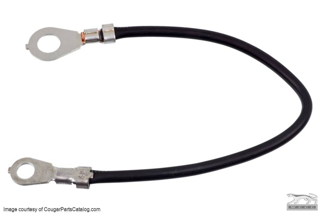 Ground Wire - Engine to Firewall - Repro ~ 1967 - 1968 Mercury Cougar ...
