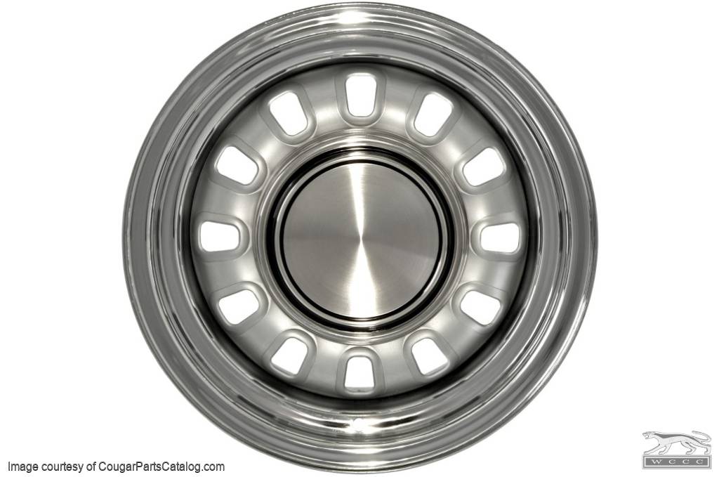 Eliminator Wheel - 14" X 7" - Painted Center / Chrome Rim - Repro ...