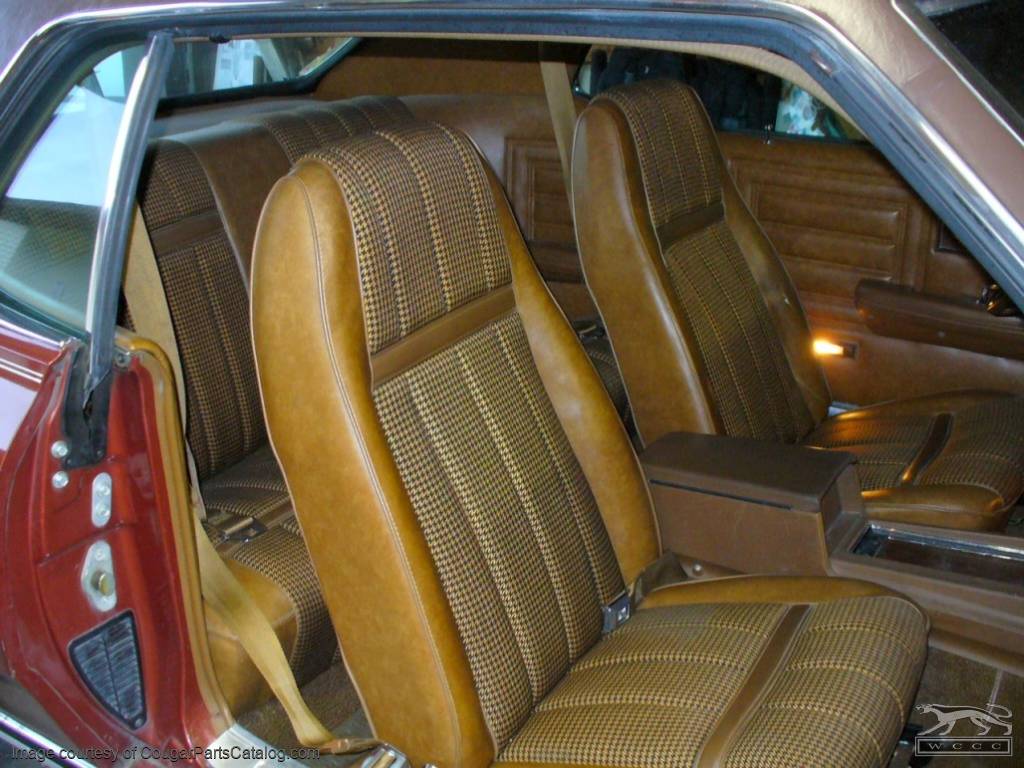 Interior Seat Upholstery - Houndstooth - Coupe / Convertible - GINGER ...