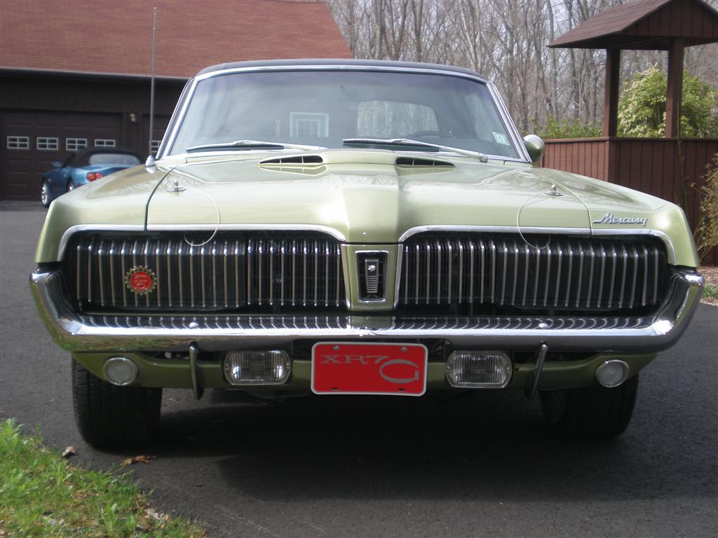 Hood Scoop - XR7-G - Repro ~ 1968 Mercury Cougar XR7-G ( 1968 Mercury ...