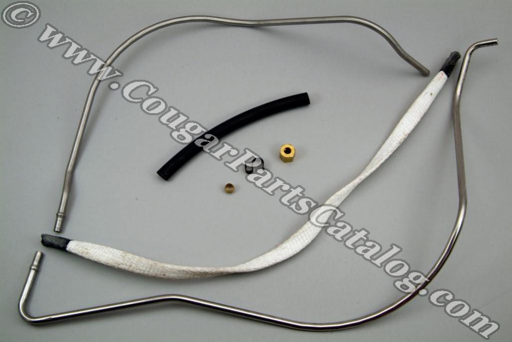 Heat Riser - Choke Tube Kit - 428CJ - Stainless Steel - Repro ~ 1968 ...