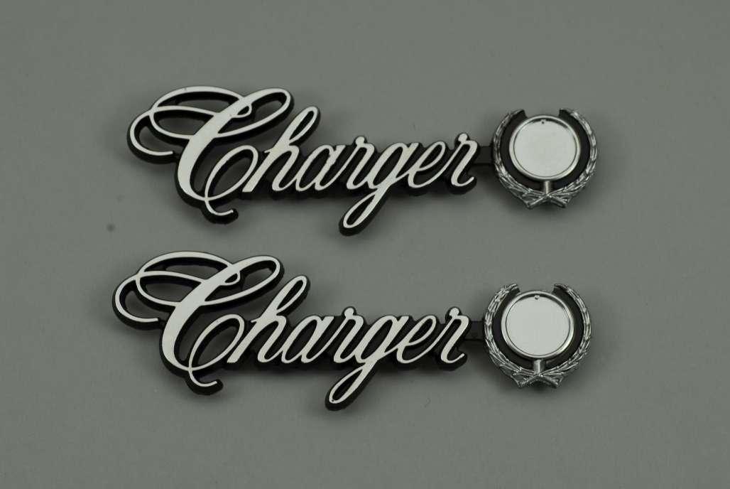 Mopar - Dodge Charger SE Chrome Interior Emblems (Pair) - NOS ( Non ...
